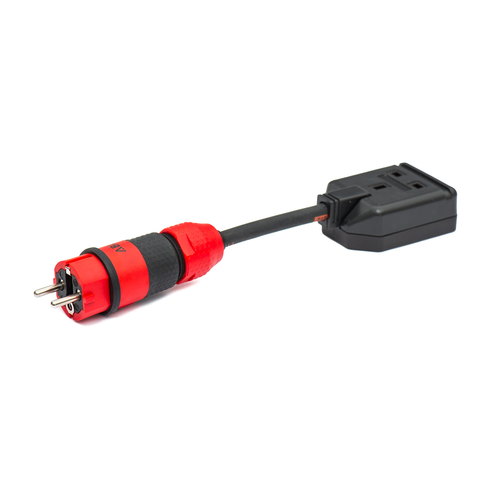 Schuko to UK adaptor – Xavelec