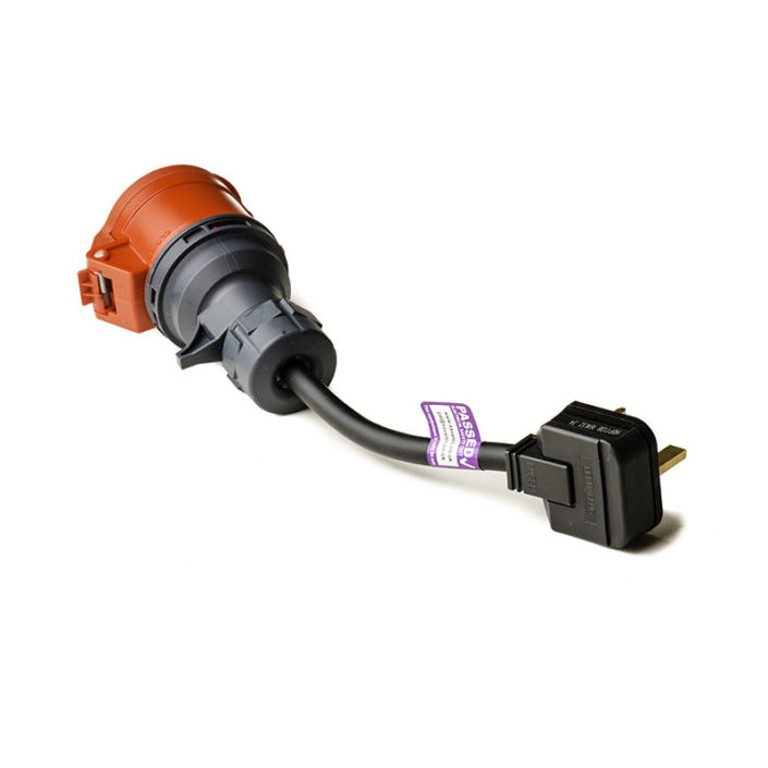 Standard Red 13A UK plug adaptor – Xavelec